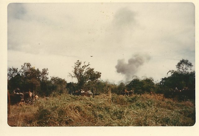 Explosion in the distance